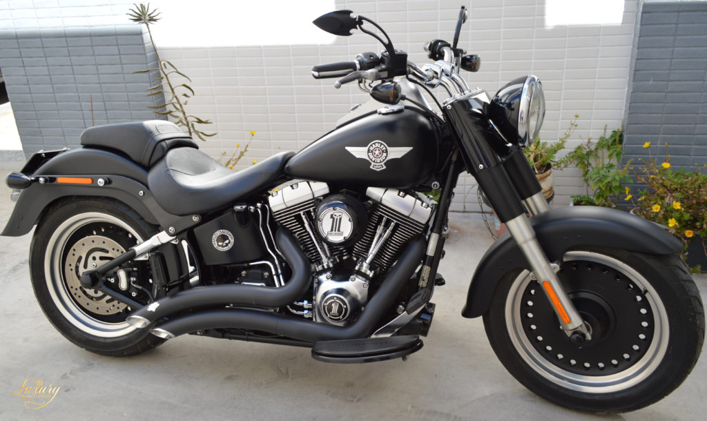 HARLEY-DAVIVIDSON SOFTAIL FAT BOY SPECIAL COSTUMIZADA